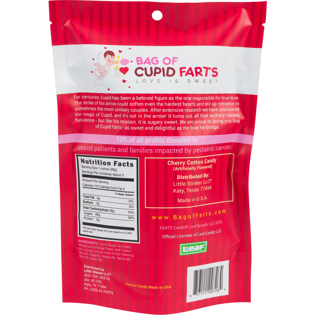 Little Stinker Bag of Cupid Farts Cotton Candy Funny for All Ages Uniq ...