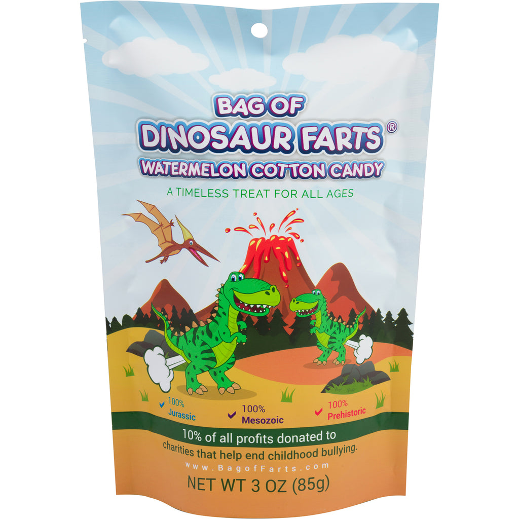 Little Stinker Bag of Dinosaur Farts Cotton Candy Funny for All Ages U ...