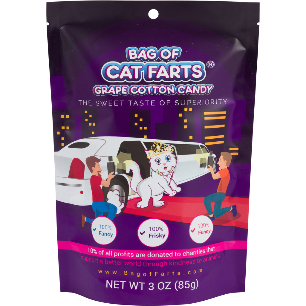 Little Stinker Cat Farts Cotton Candy Funny Cat Lover Gift for All Age ...